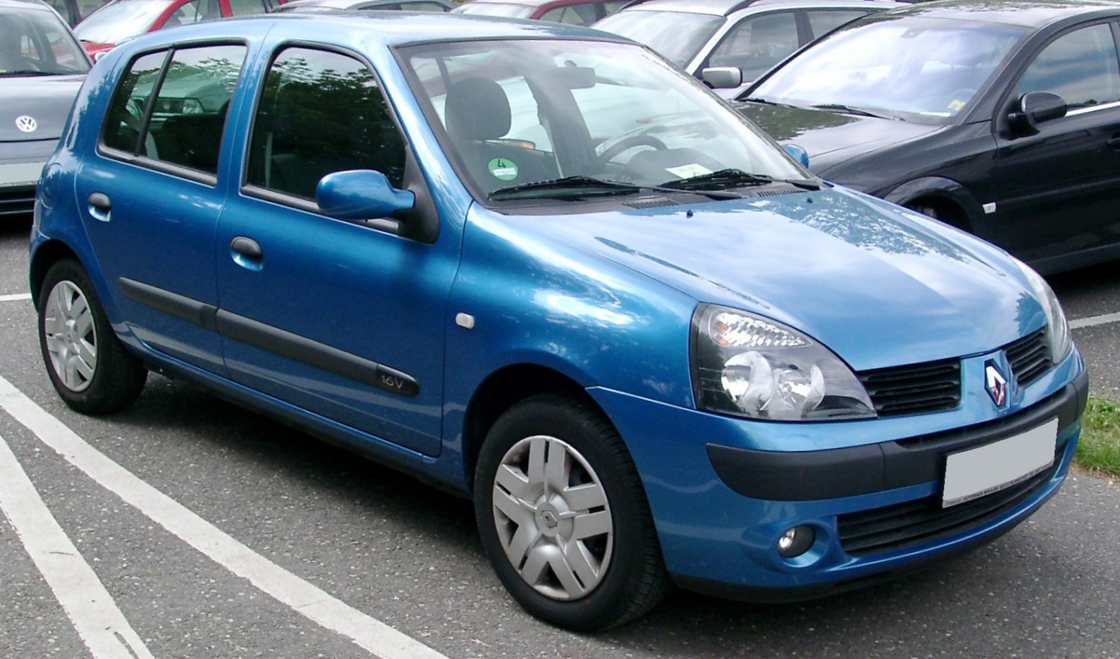 Renault Clio II (Phase III, 2003) 5-door 1.2 16V (75 Hp) Quickshift